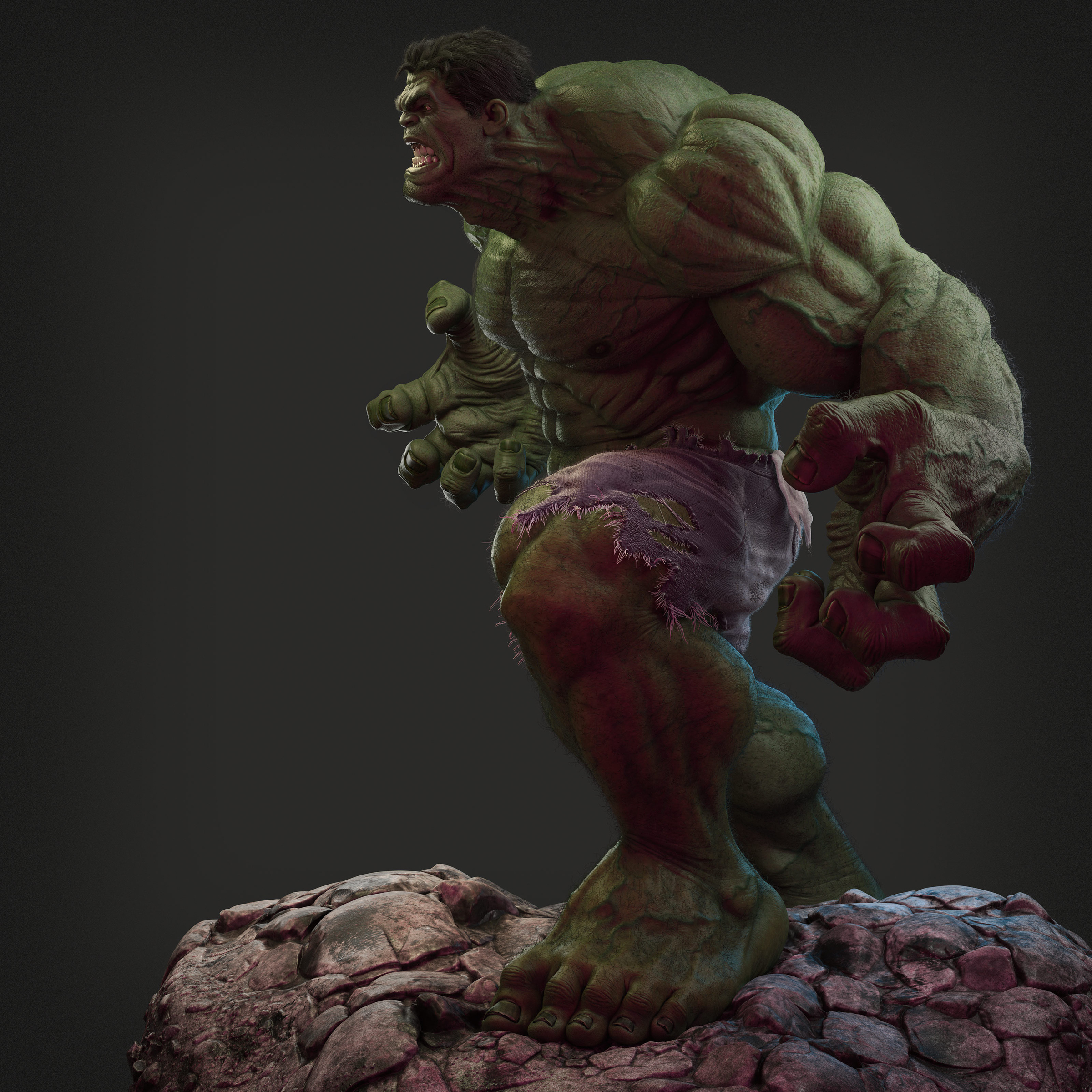 Hulk fan art - ZBrushCentral