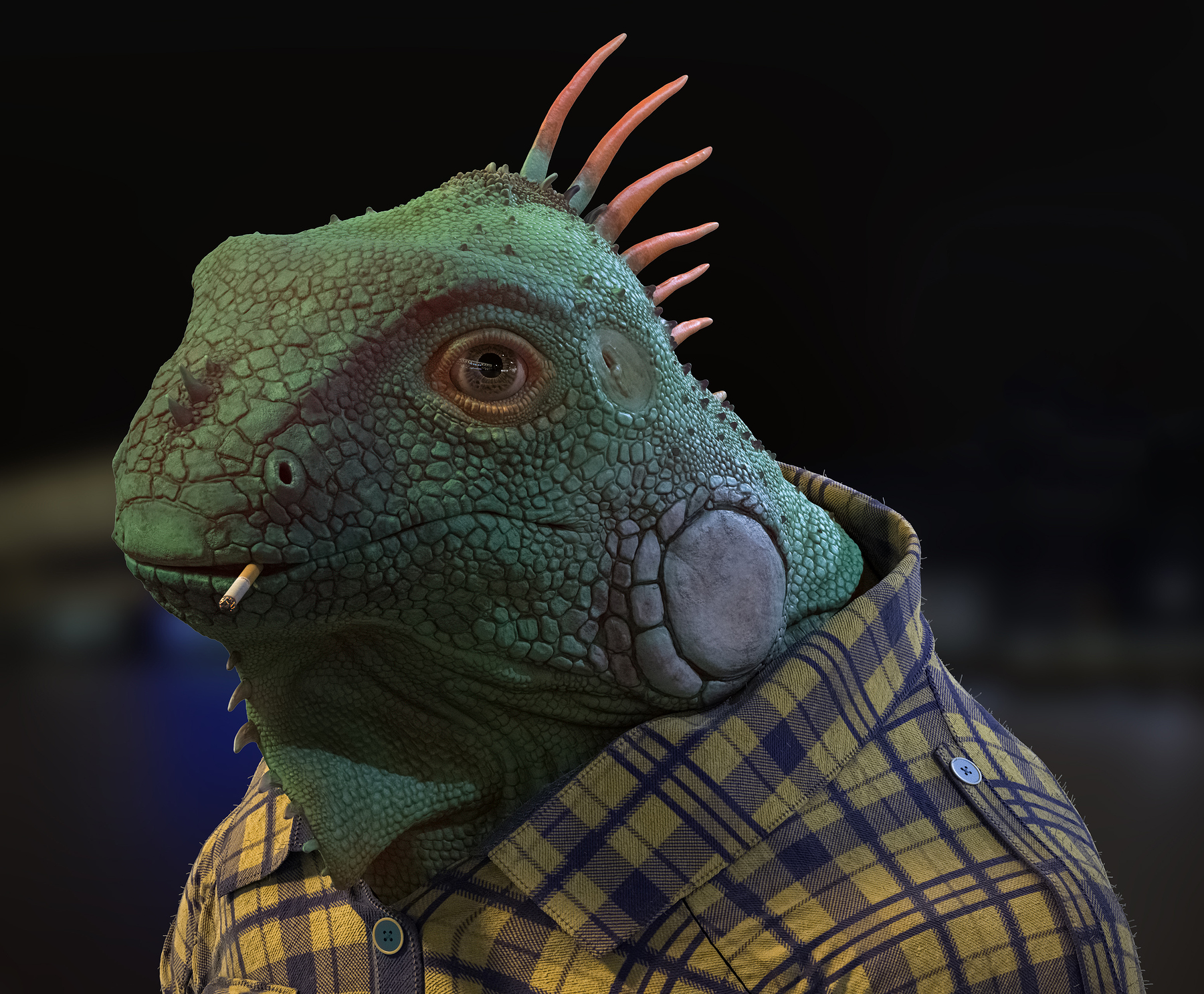 Iguana Man - ZBrushCentral