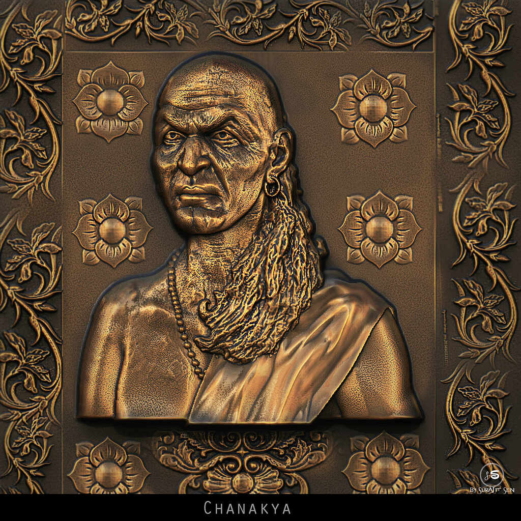 Chanakya –Digital Sculpture by Surajit Sen - ZBrushCentral