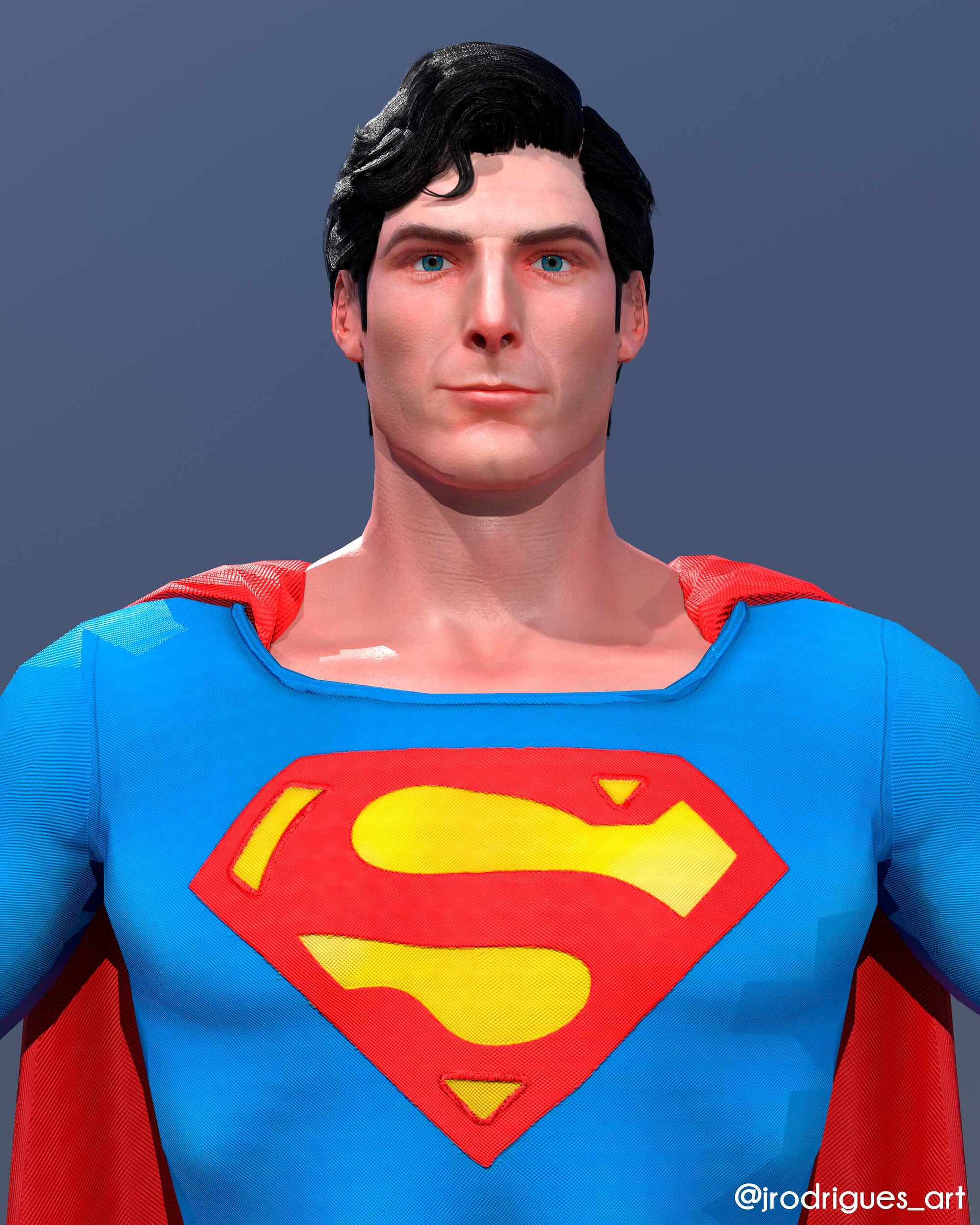 Superman - Christopher Reeve (Game Ready Character) - ZBrushCentral