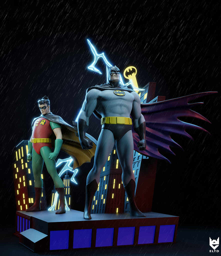 Batman & Robin - ZBrushCentral