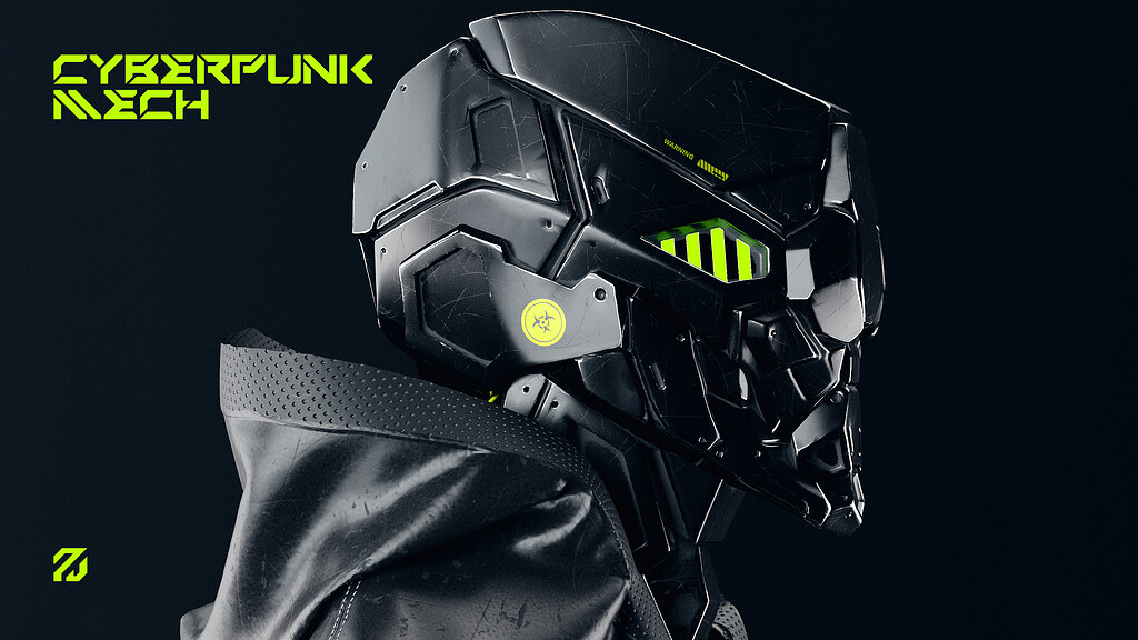 Cyberpunk Mech - ZBrushCentral