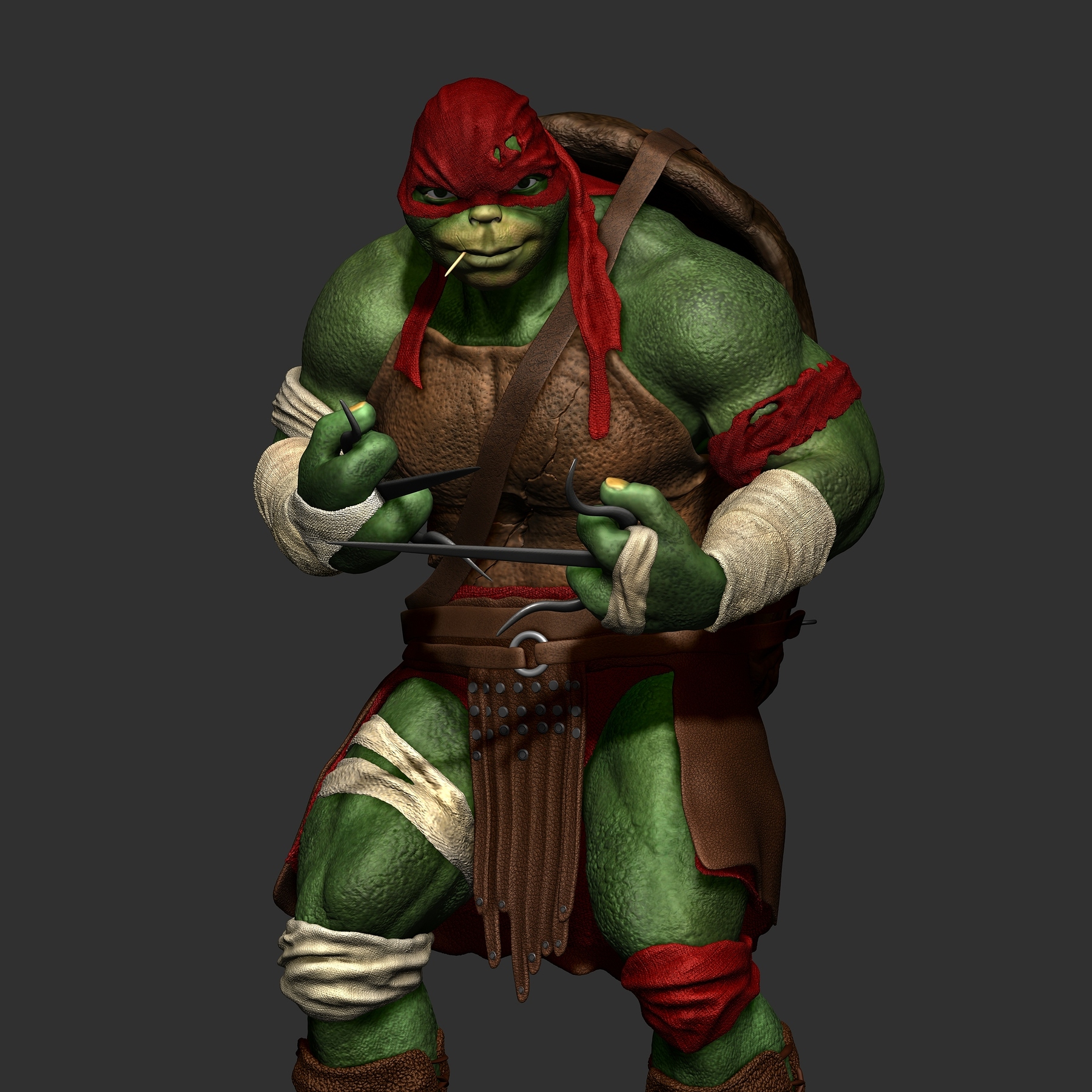 Ninja Turtle Raphael Fan Art - ZBrushCentral