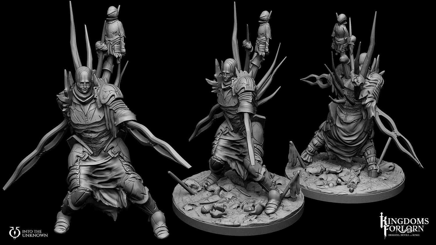 Kingdoms Forlorn miniatures - ZBrushCentral