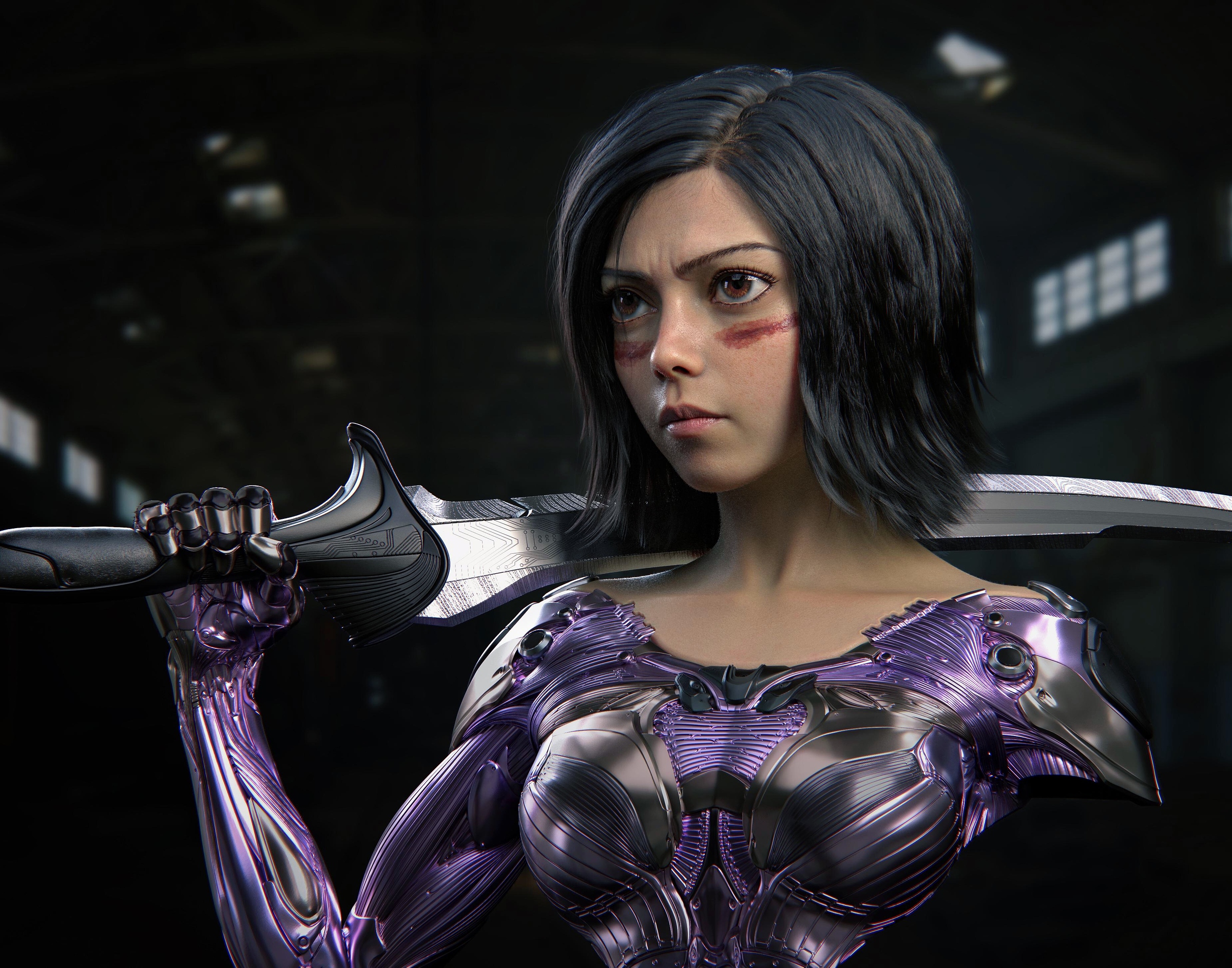 Alita bust - ZBrushCentral