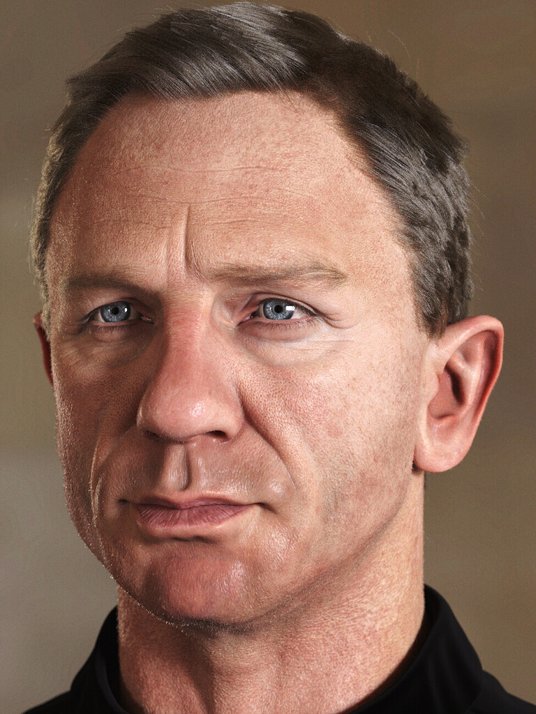 Daniel Craig - ZBrushCentral