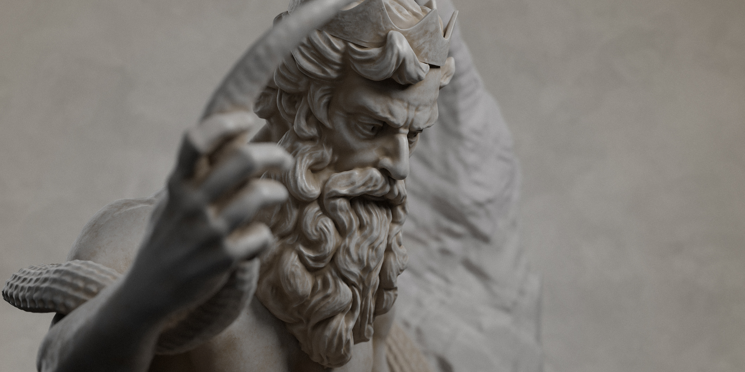 Minos, The Infernal Judge - Divine Comedy - ZBrushCentral