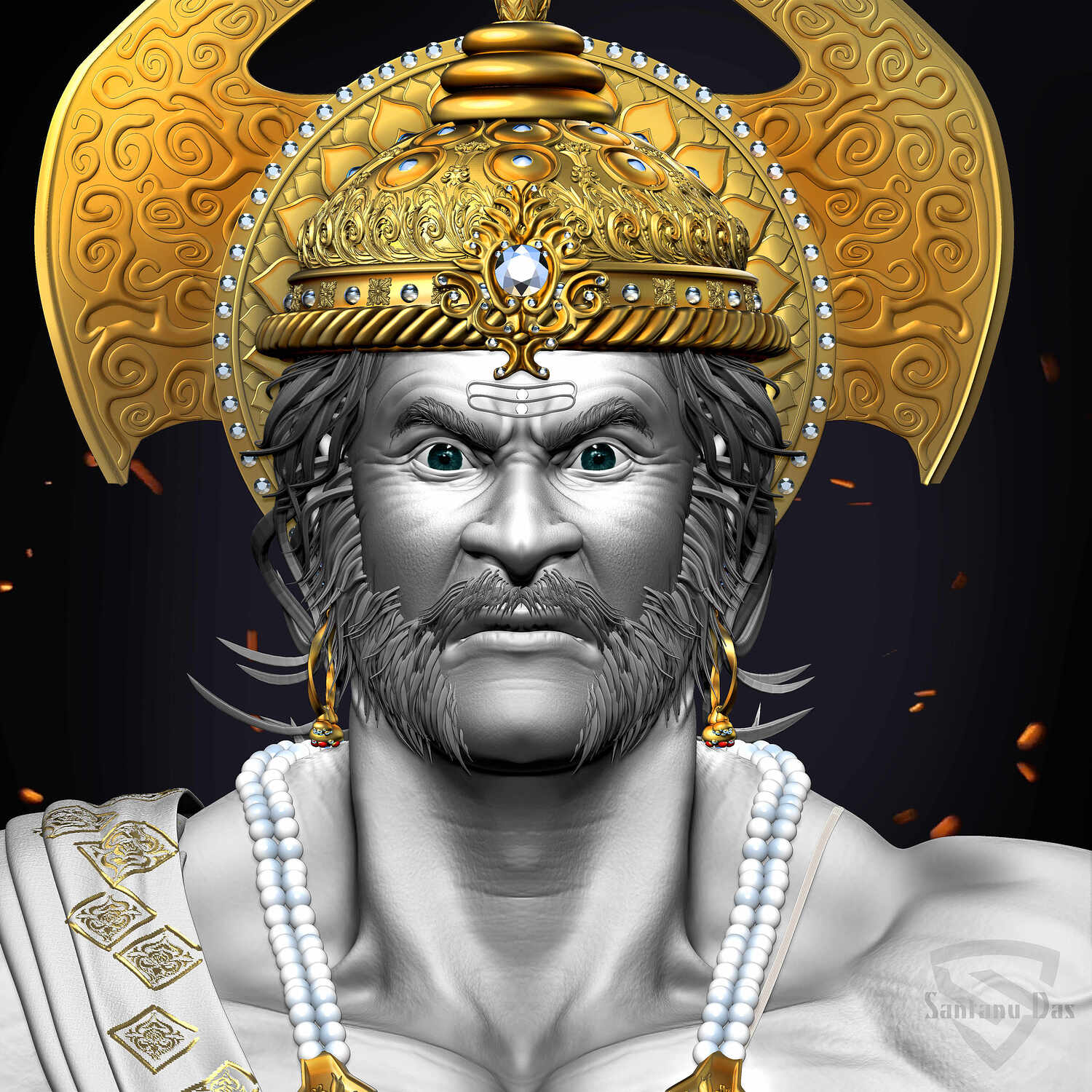 Ravana King Of Demons (Indian Mythological character) - ZBrushCentral