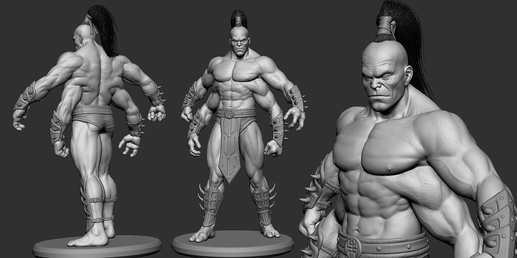 Goro Realtime model funart - ZBrushCentral