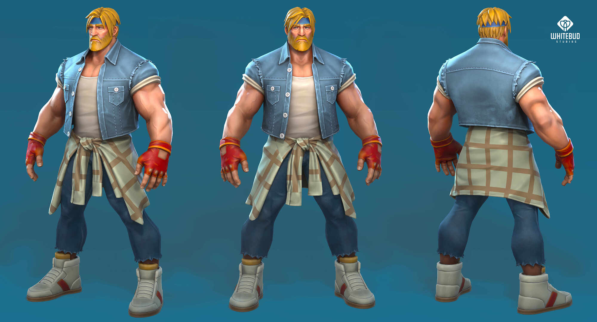 Axel Stone :- Streets of RAGE 4 - ZBrushCentral