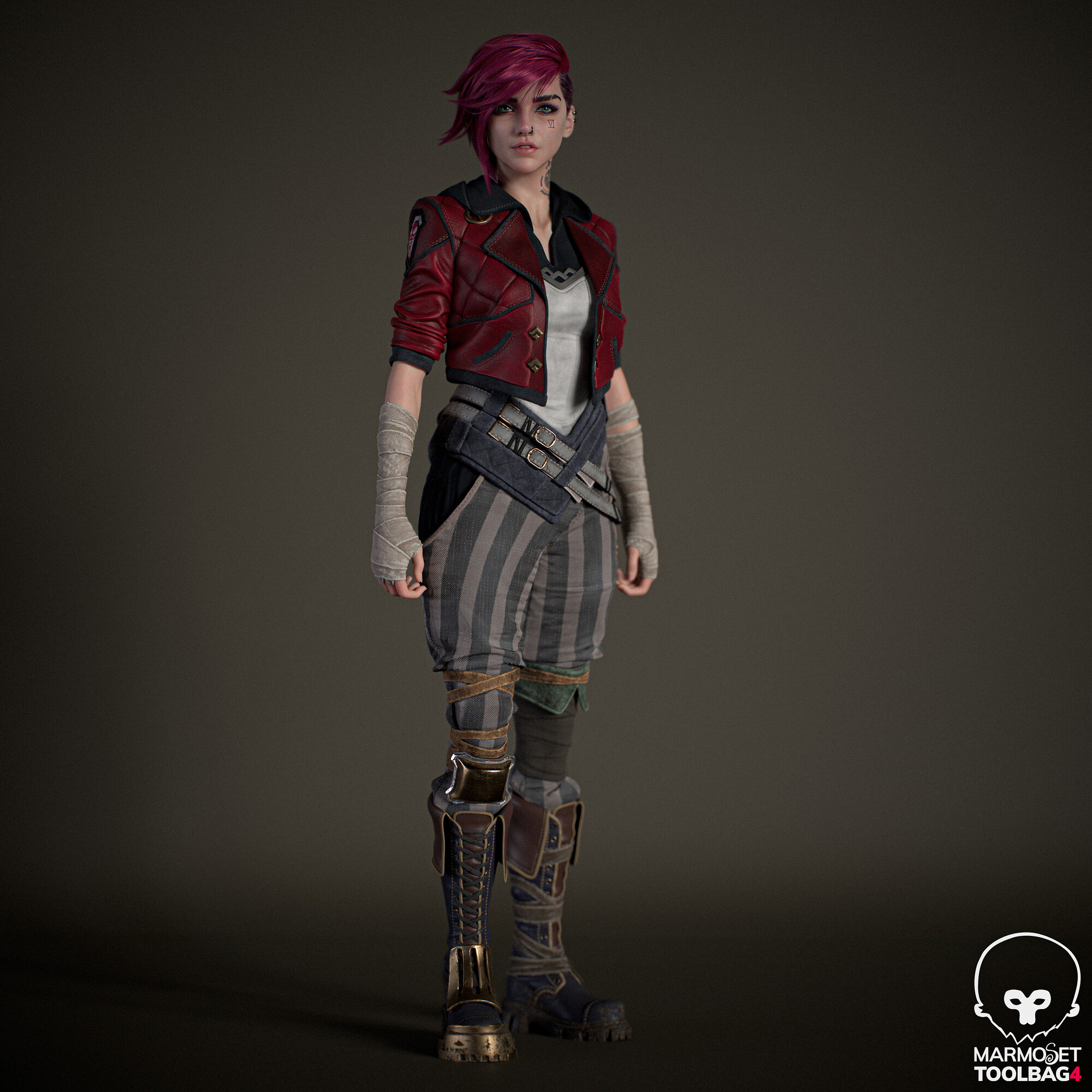 Vi - Arcane Fan Art - ZBrushCentral