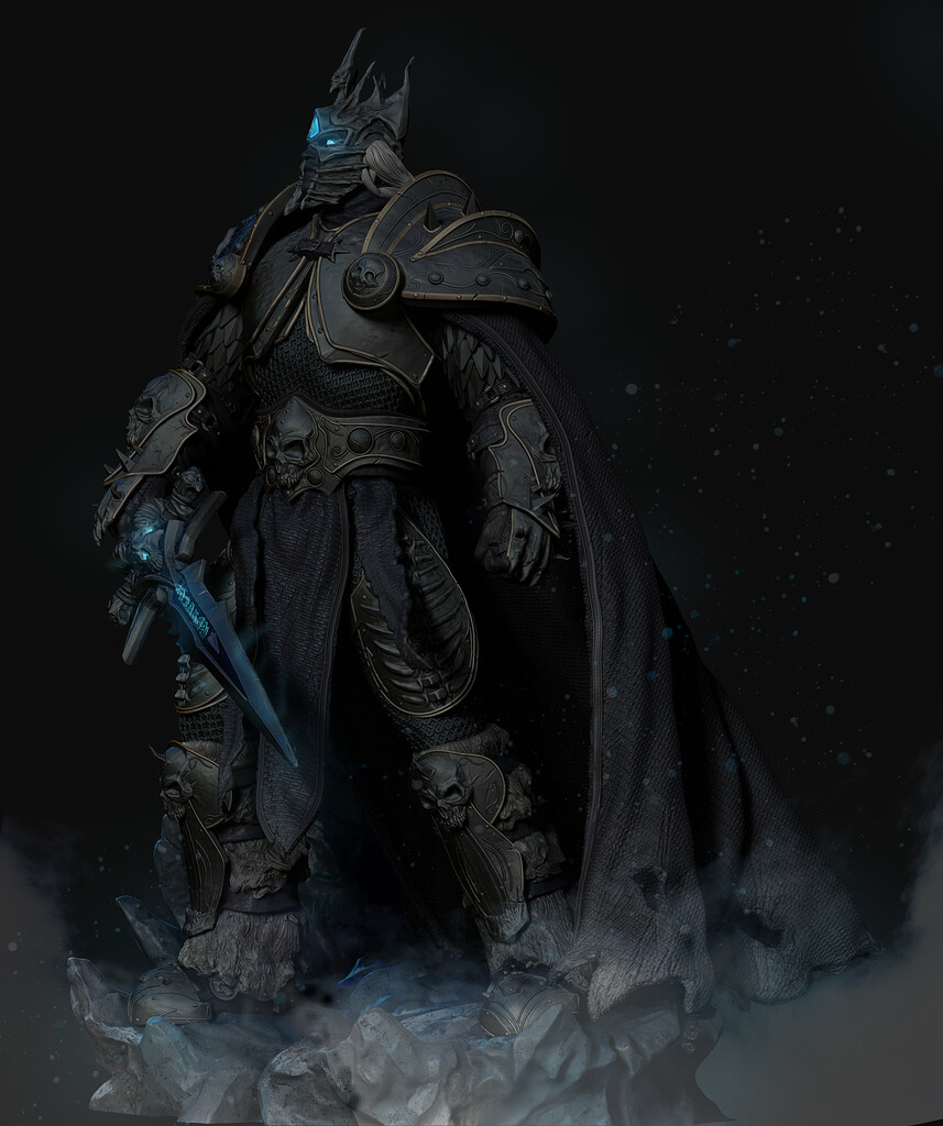 Lich King - Arthas - ZBrushCentral