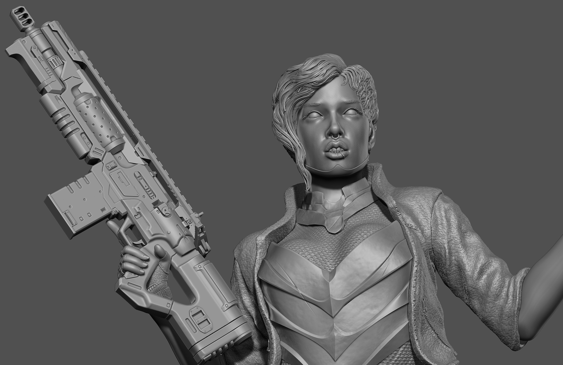 Harper Row -DC Comics para 3d print - ZBrushCentral