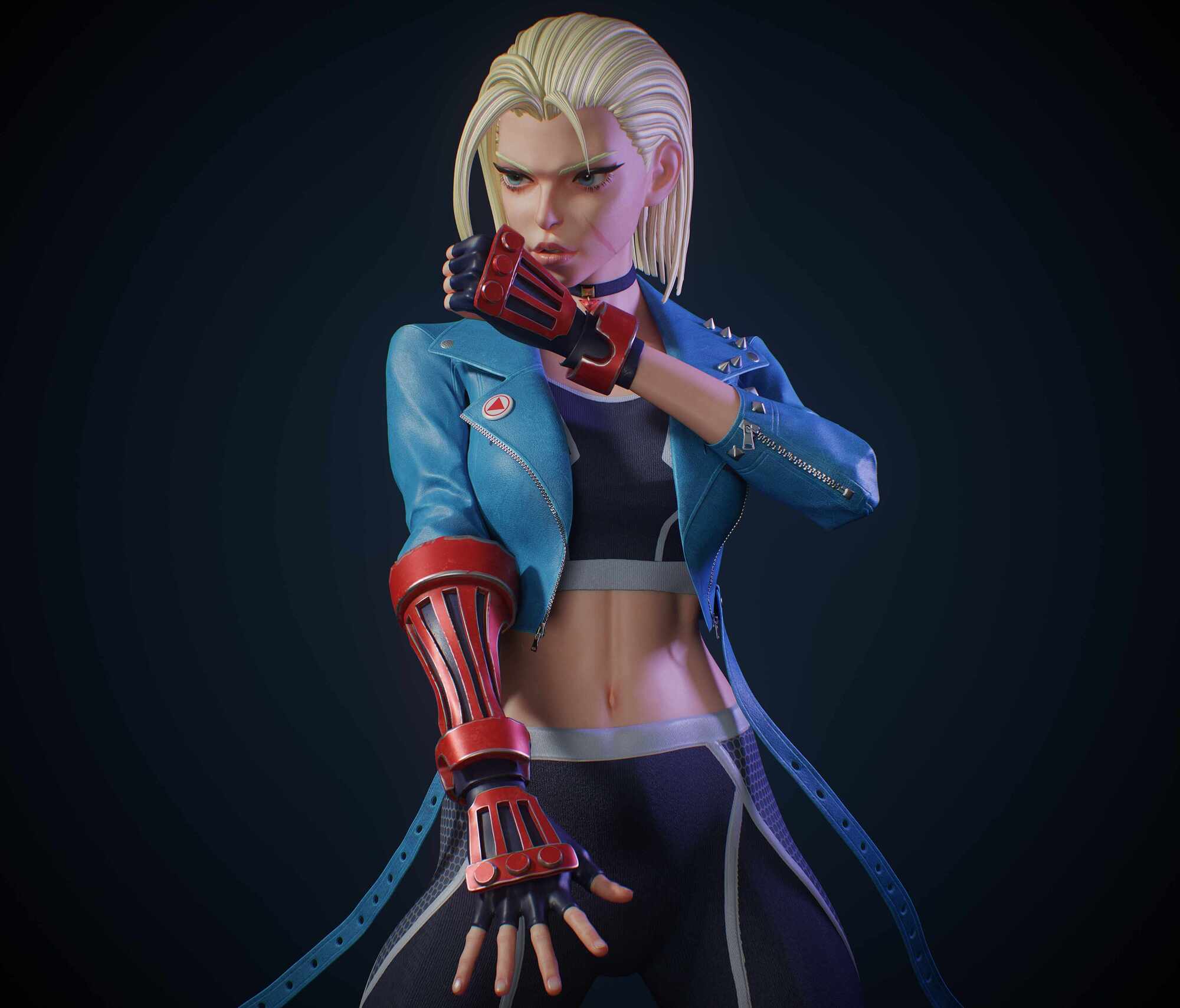 Cammy（FanArt） - ZBrushCentral