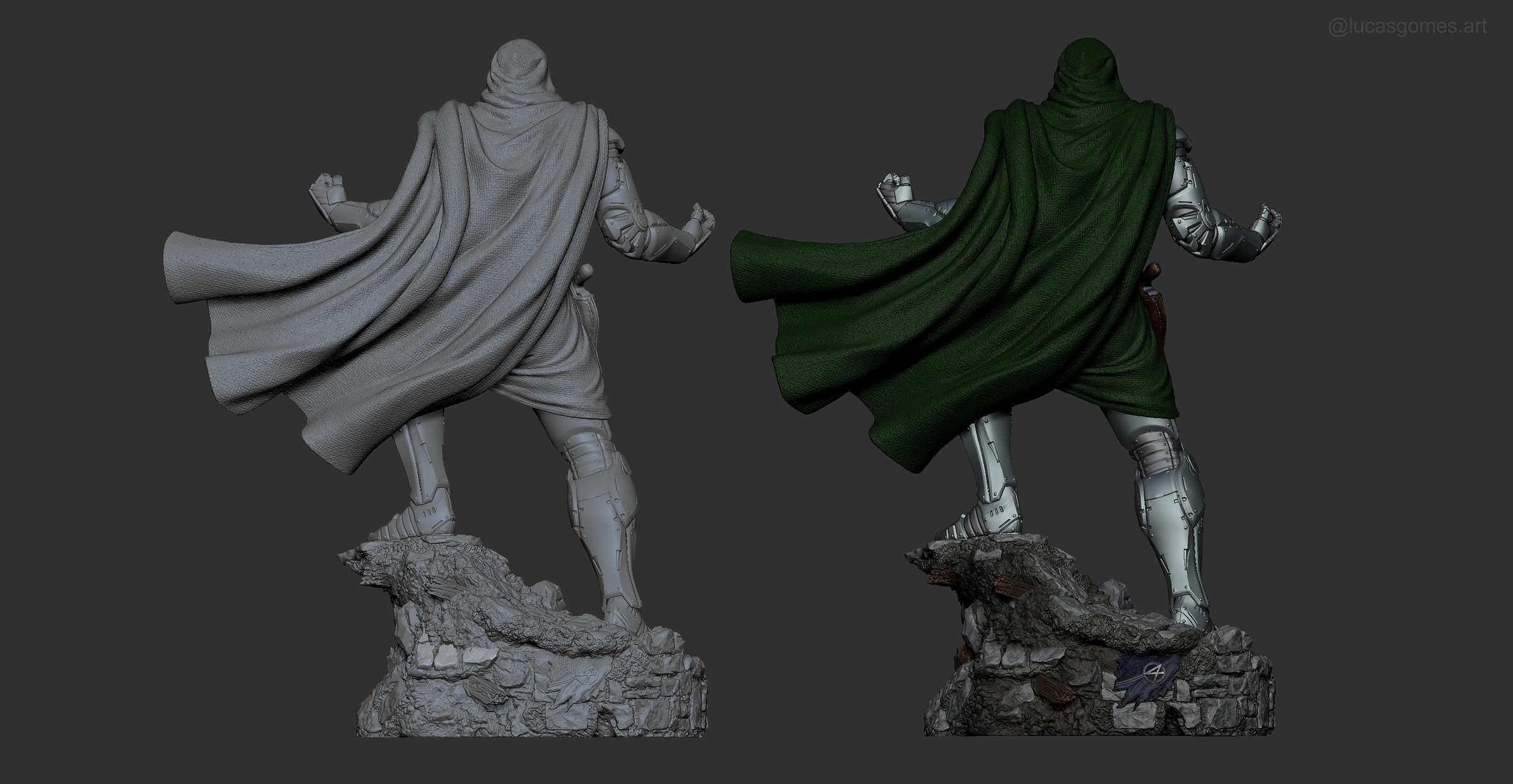 Dr Doom - ZBrushCentral