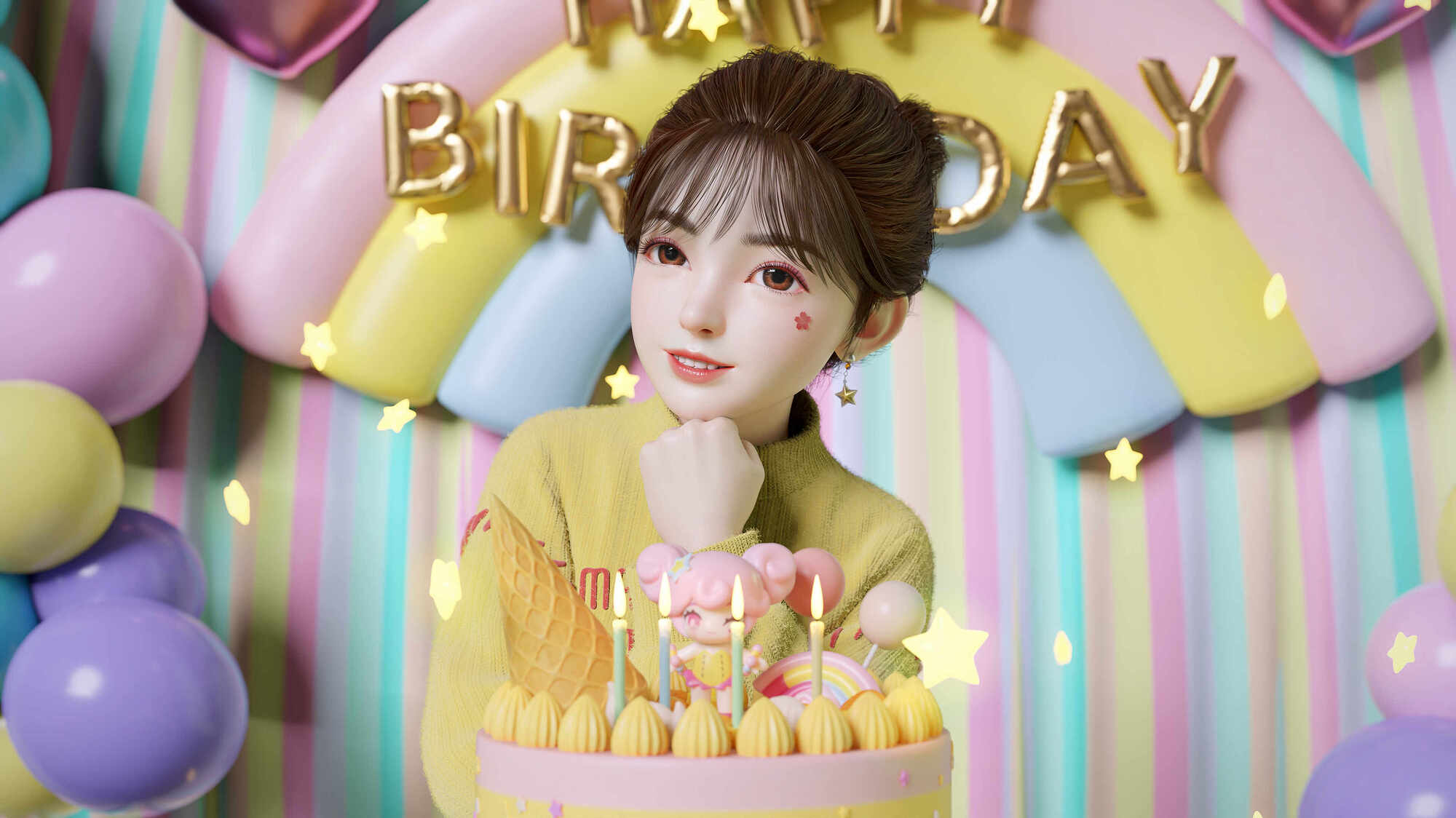 Happy birthday girl - ZBrushCentral