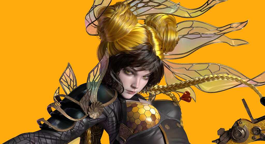 Miss Bee - ZBrushCentral