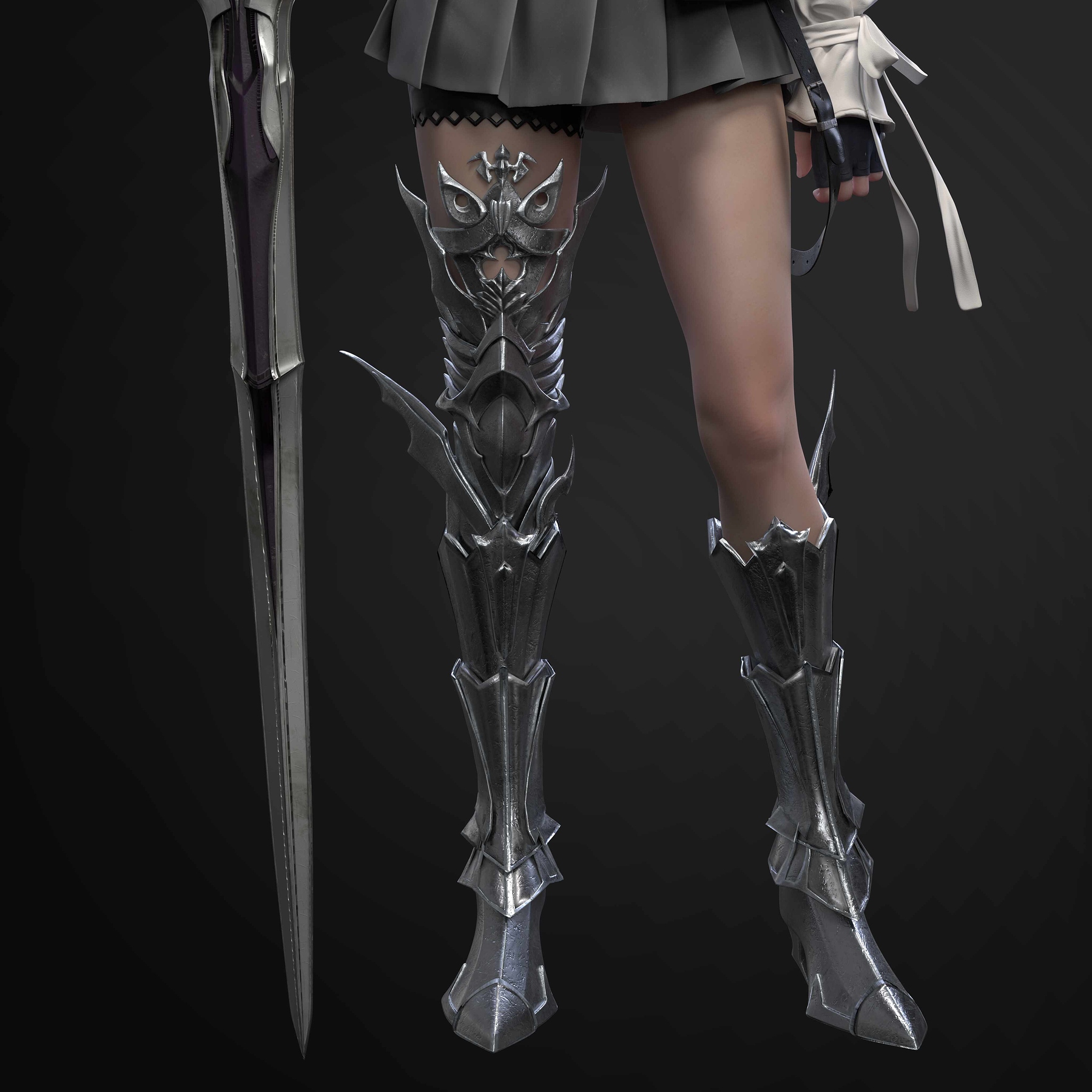 Sword Girl - ZBrushCentral