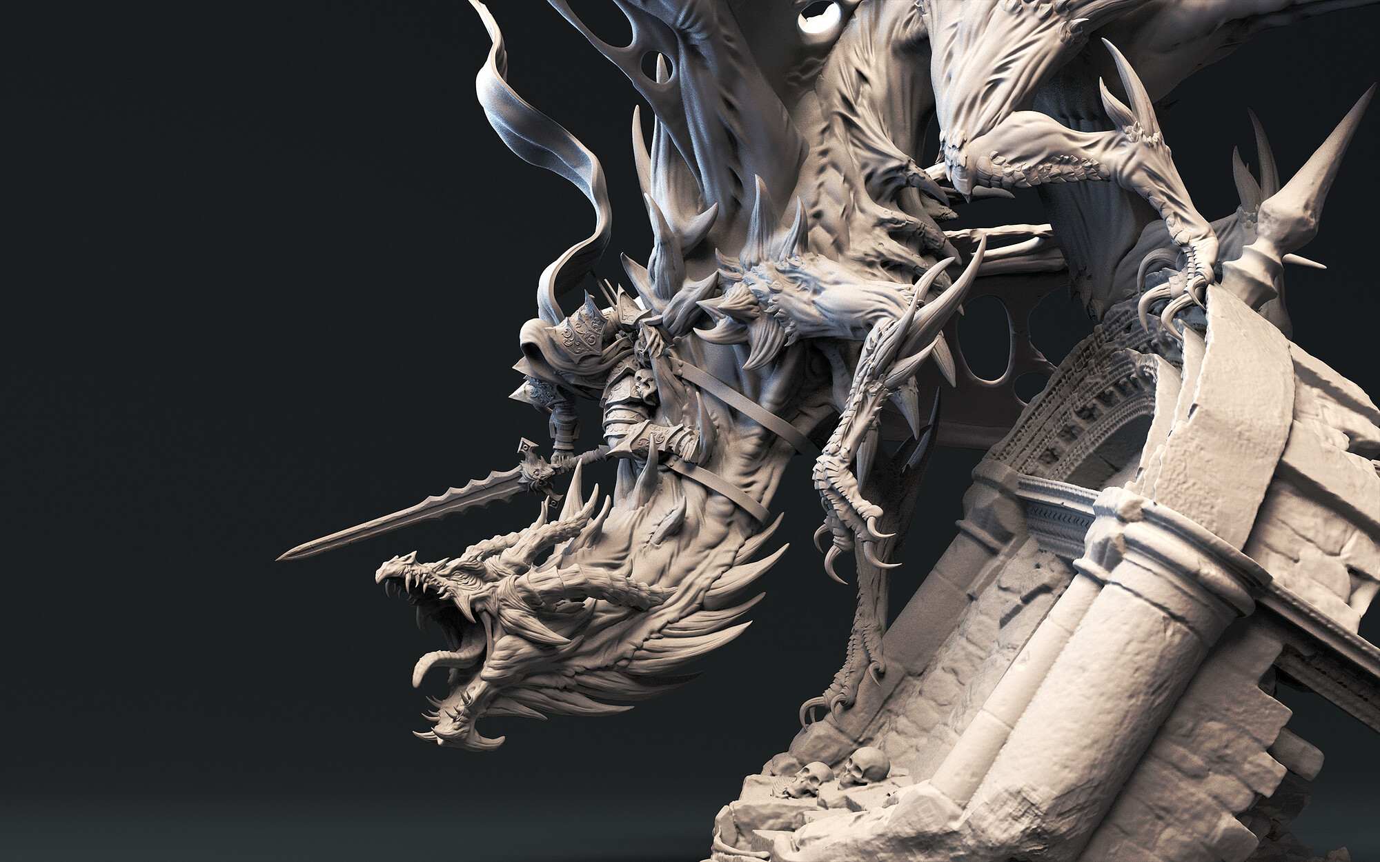 Cursed Dragon - ZBrushCentral