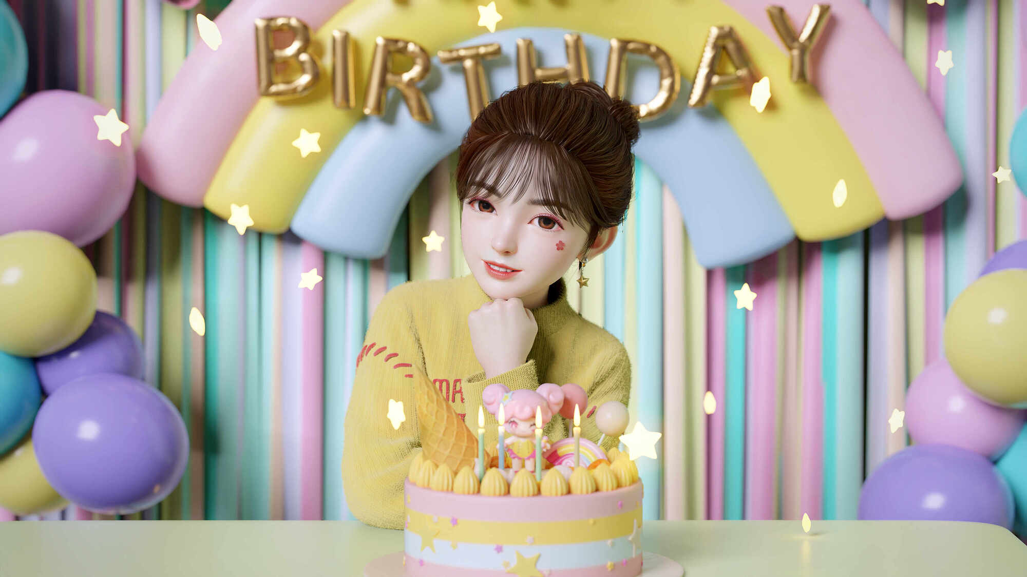 Happy birthday girl - ZBrushCentral