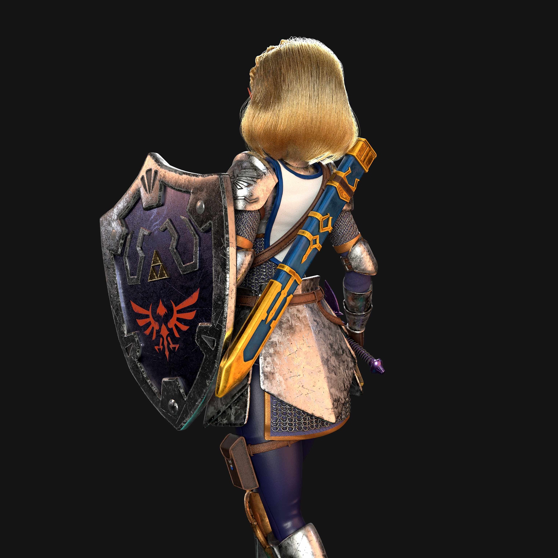 Zelda 3D Artwork - ZBrushCentral