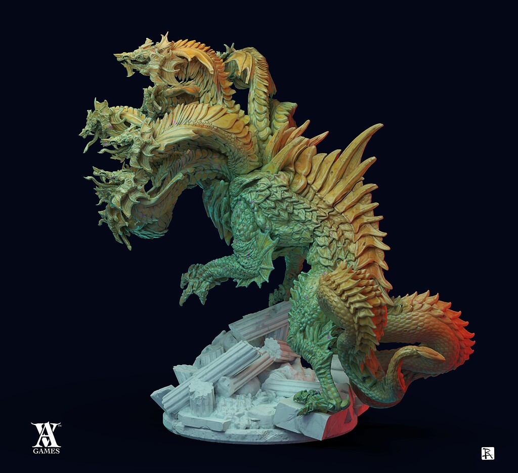 Hydra King - ZBrushCentral