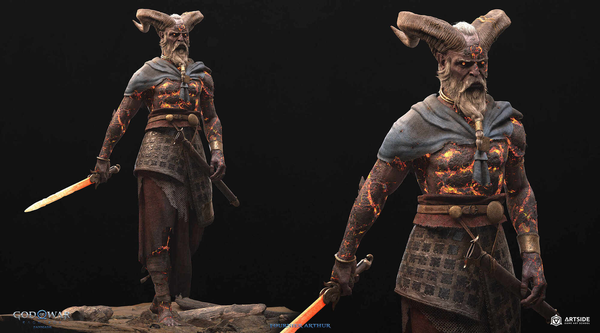 SURTR - God Of War Fanmade - Artside Graduation Project - ZBrushCentral