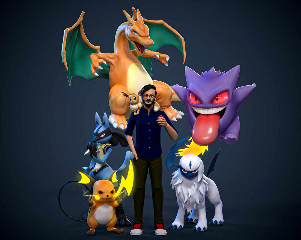 Pokémon Fan Art - ZBrushCentral