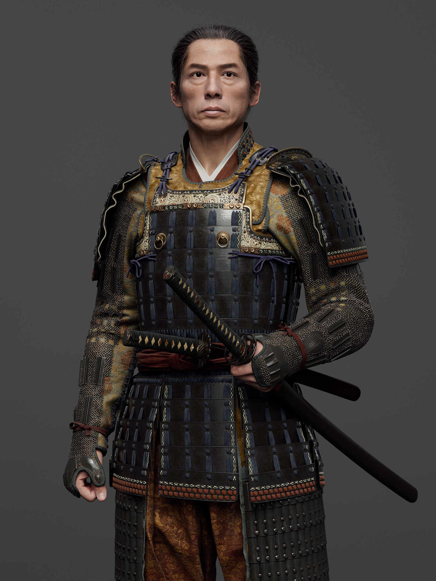 Hiroyuki Sanada/Samurai portrait - ZBrushCentral