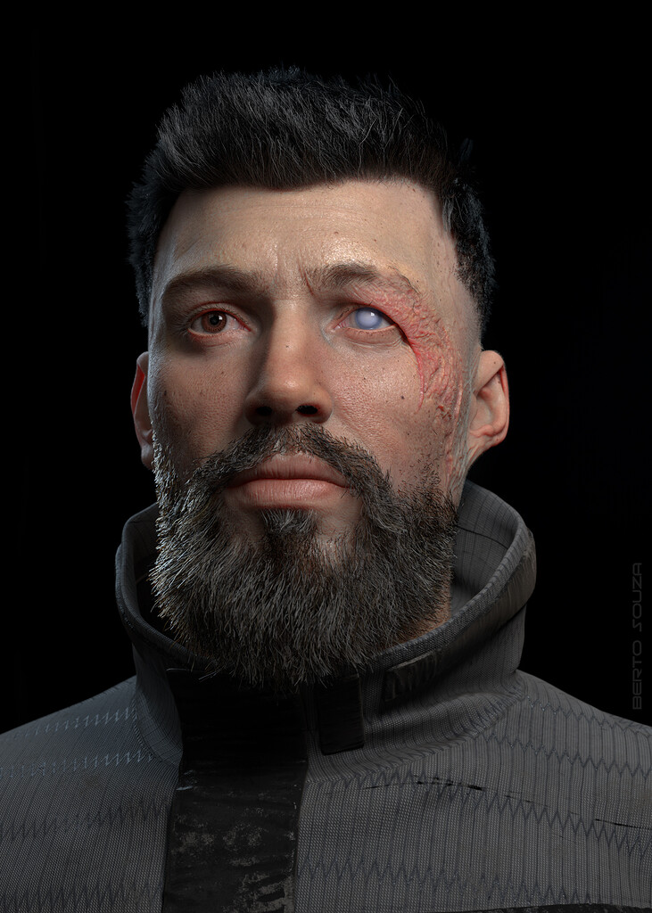 Realistic Portrait - ZBrushCentral