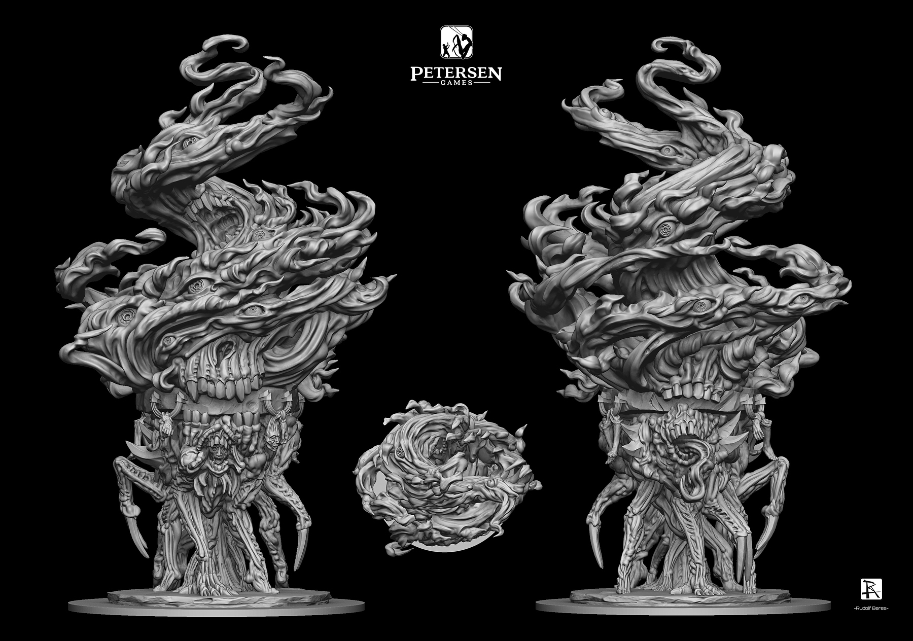 Sandy Petersen Apocalypse 2 New Lord Choronzon - ZBrushCentral