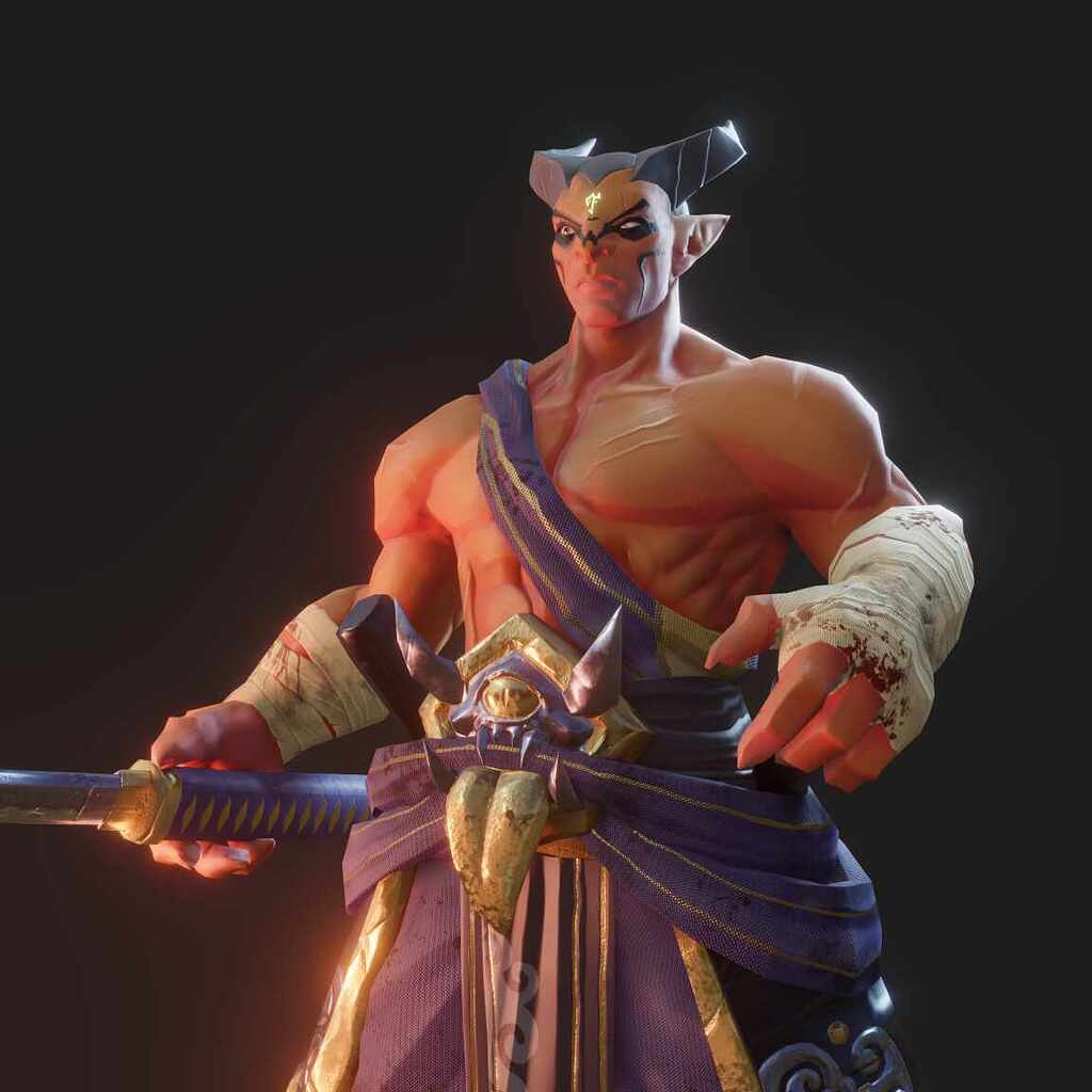 Crimson Ronin (after Pierrick Picaut) - ZBrushCentral