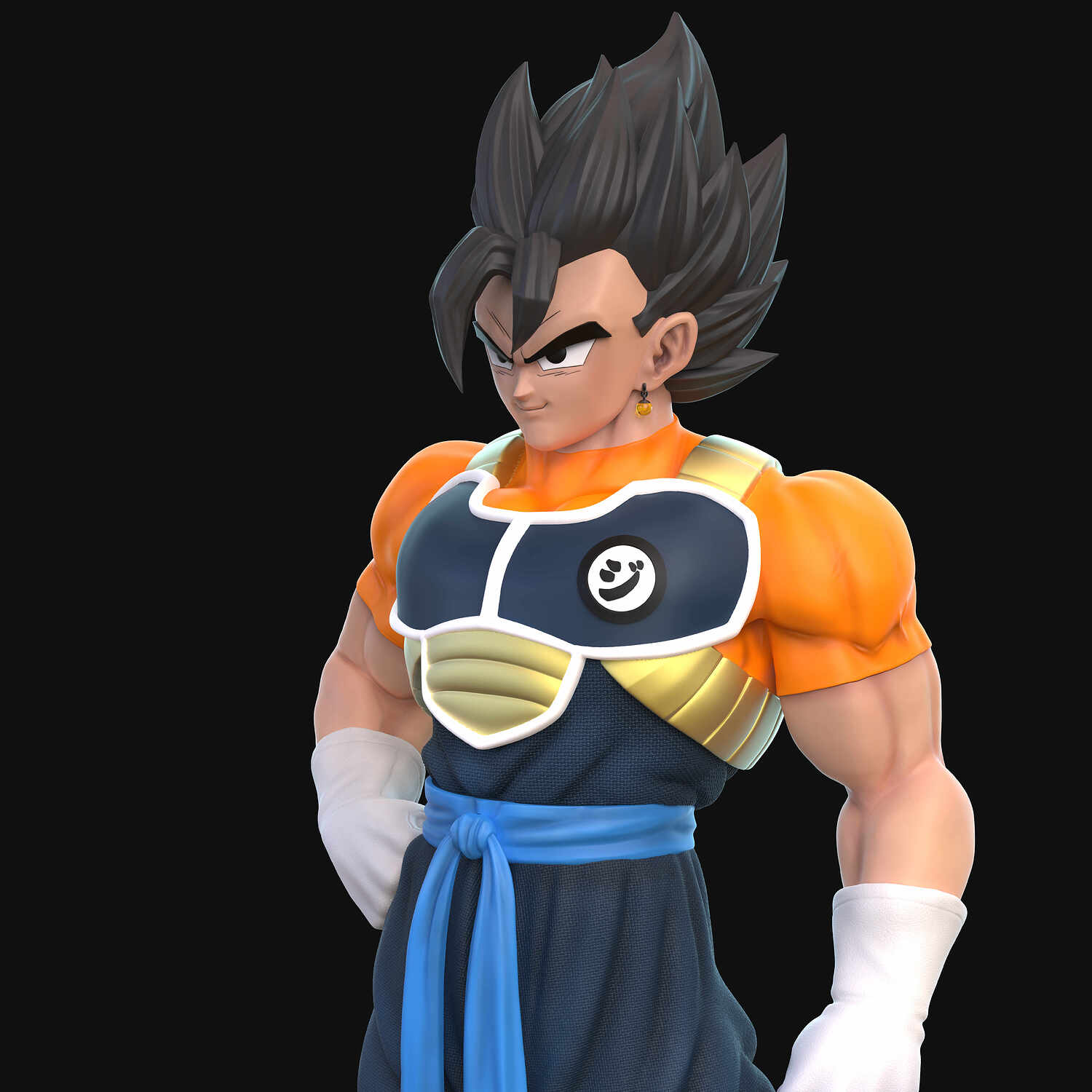 Vegito Custom - 1:6 Figure fan art private commission - ZBrushCentral