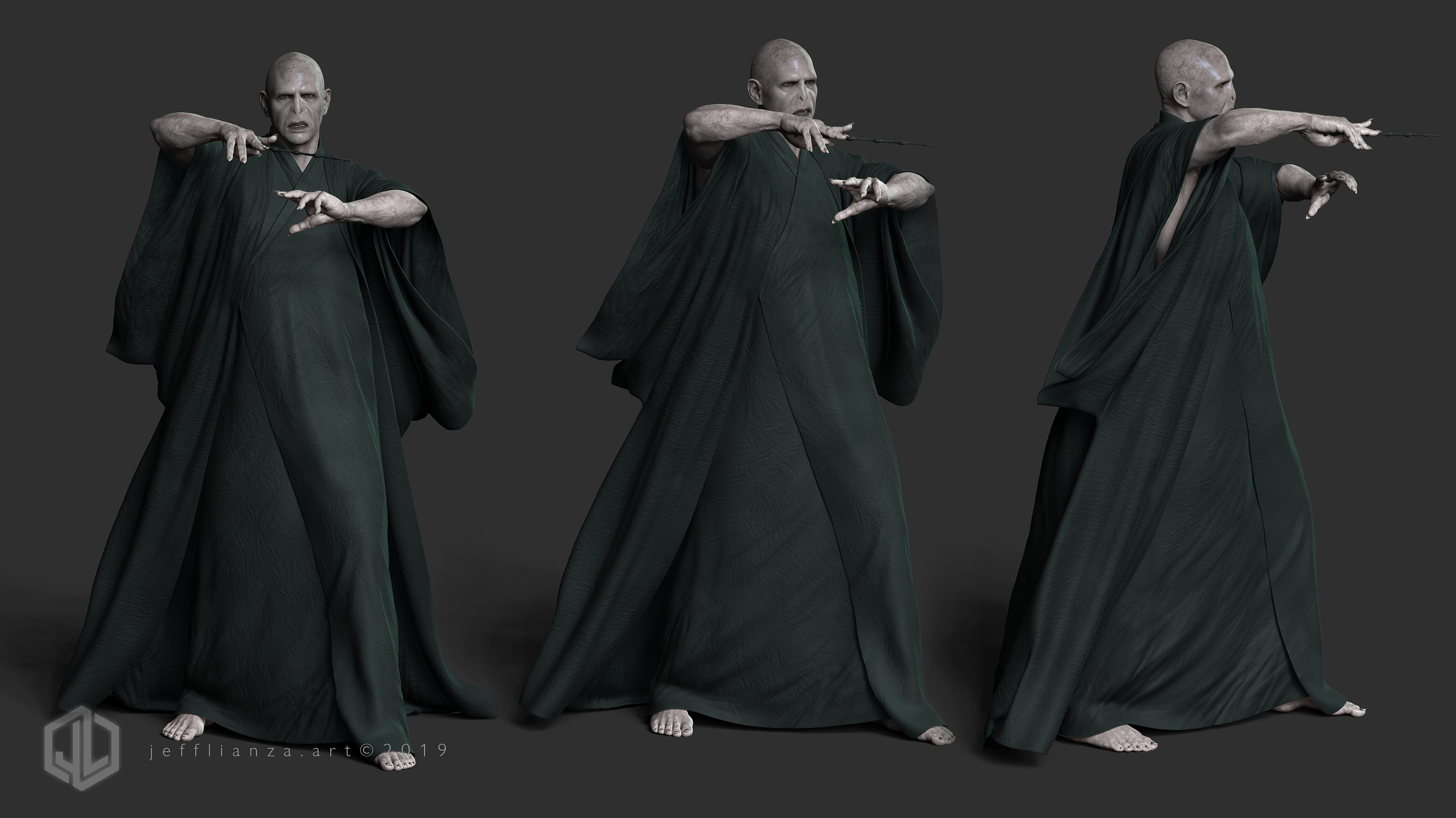 Lord Voldemort - ZBrushCentral
