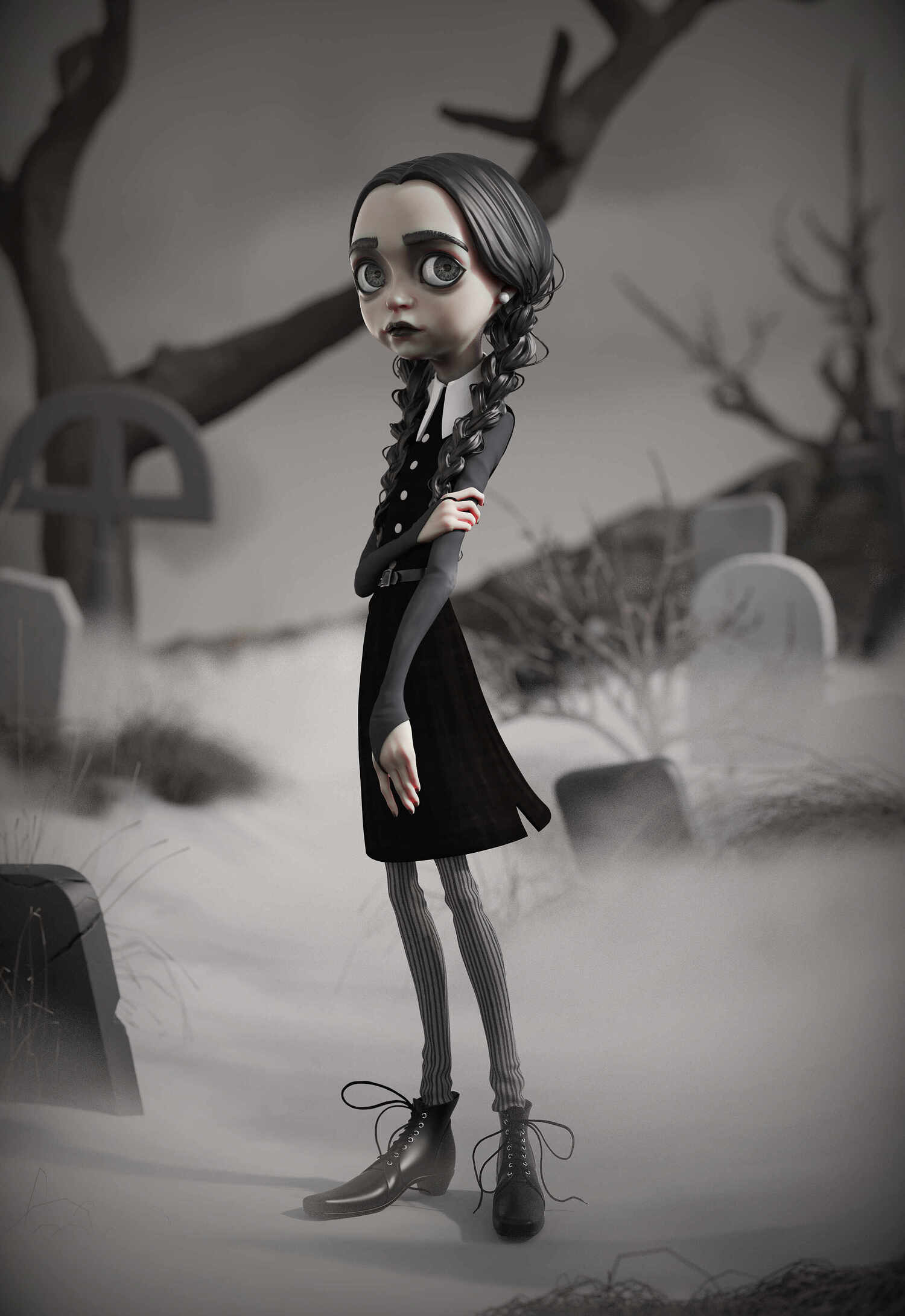 Wednesday - ZBrushCentral