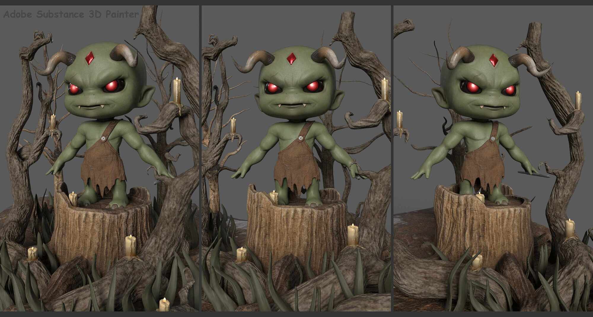 Little Forest Goblin - ZBrushCentral