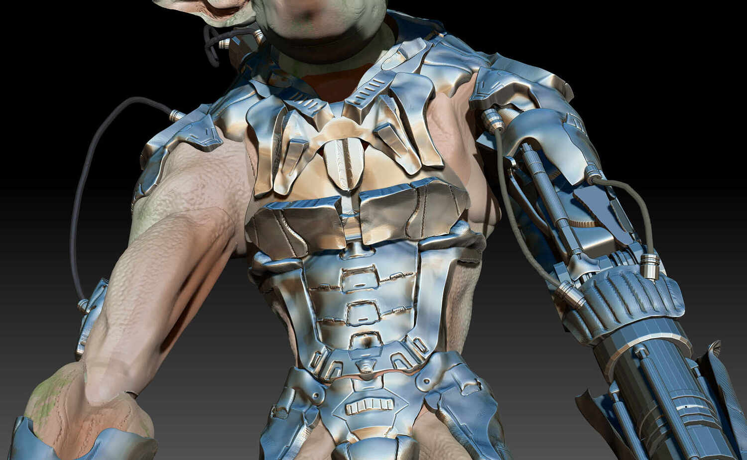 Cyborg Goblin - ZBrushCentral