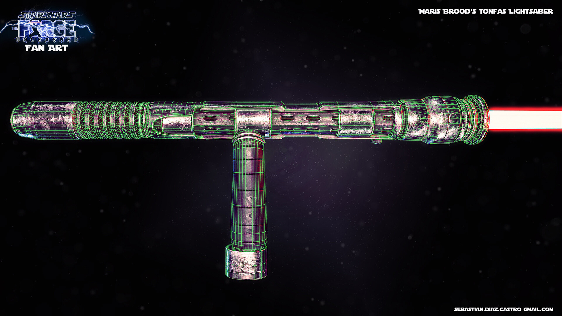 Maris Brood's Tonfas Lightsaber Star Wars: The Force Unleashed ...