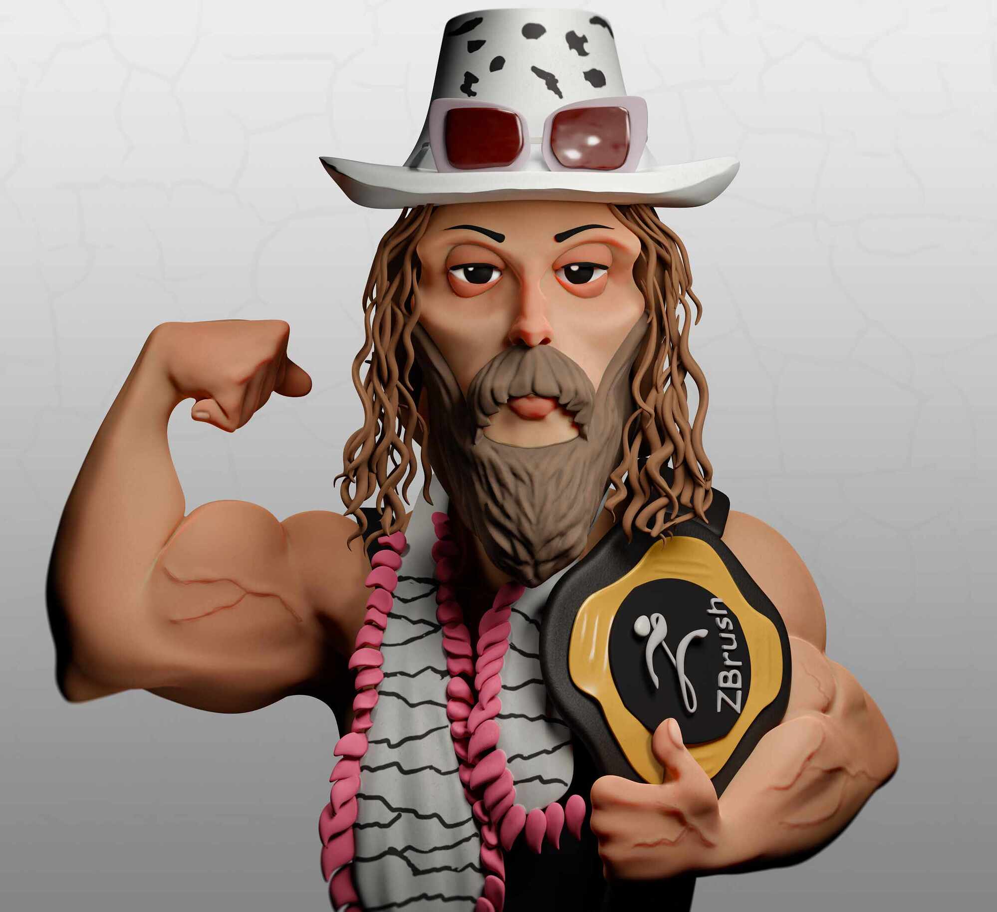 Louie Tucci AKA "The Coyote" - ZBrushCentral