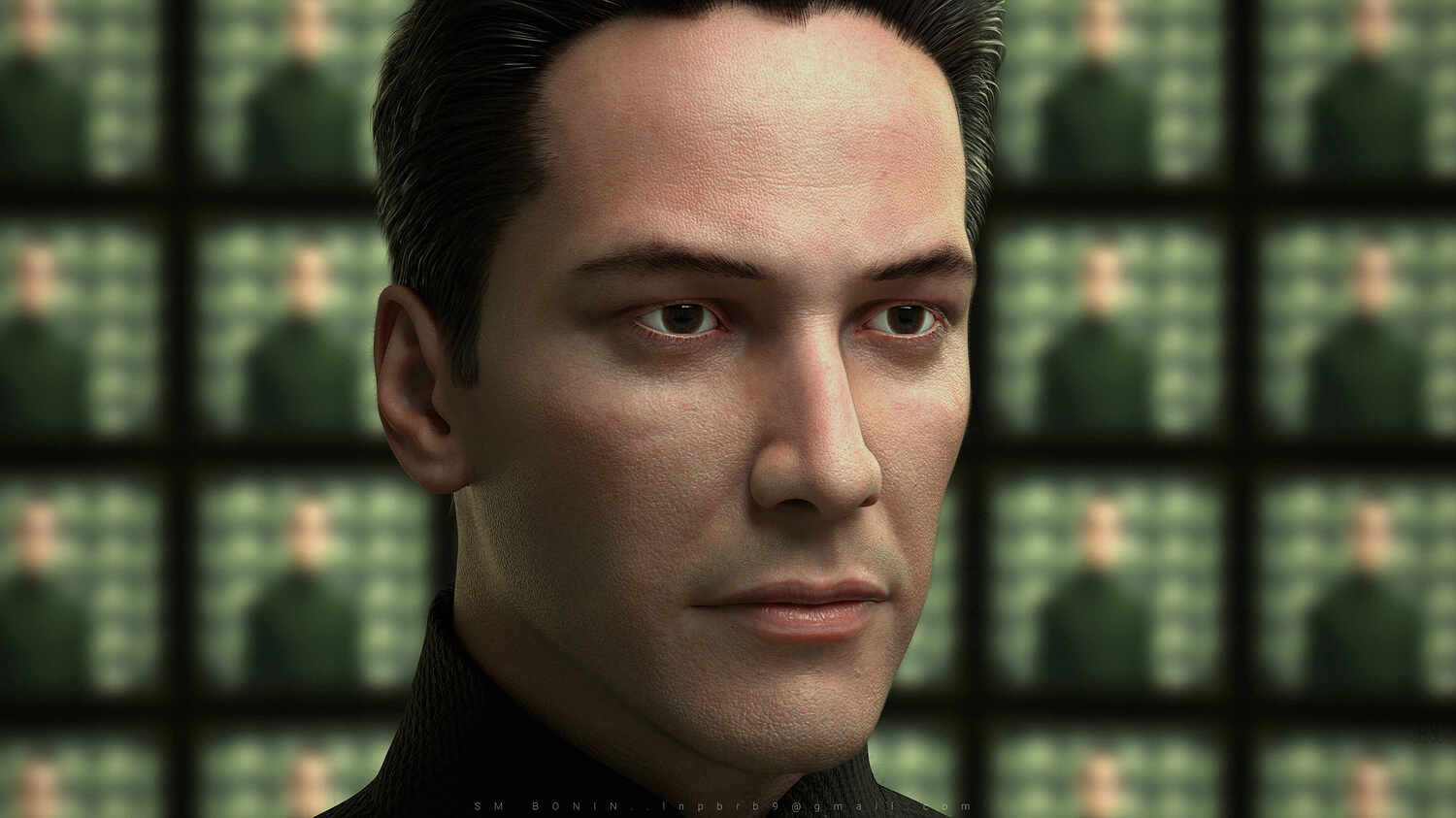 Neo (Keanu reeves) The Matrix - ZBrushCentral