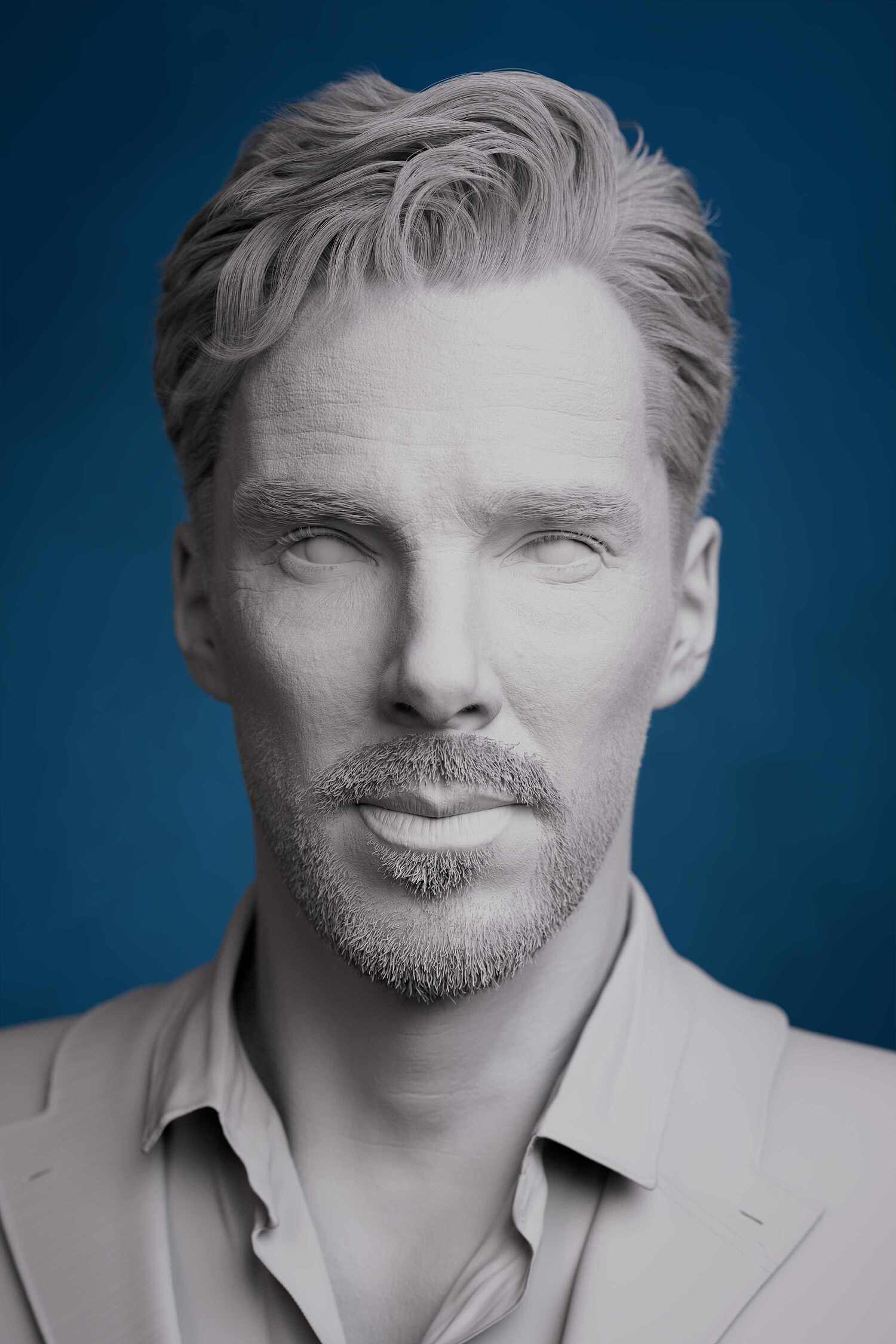 Benedict Cumberbatch Portrait - ZBrushCentral