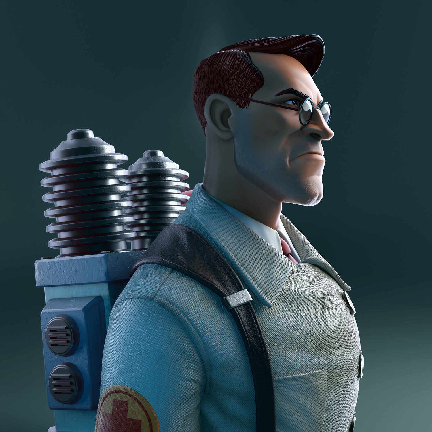 Medic TF2 (Fan Art) - ZBrushCentral