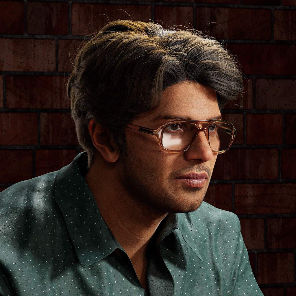 Lucky Bhaskar - 3D Portrait of Dulquer Salmaan - ZBrushCentral