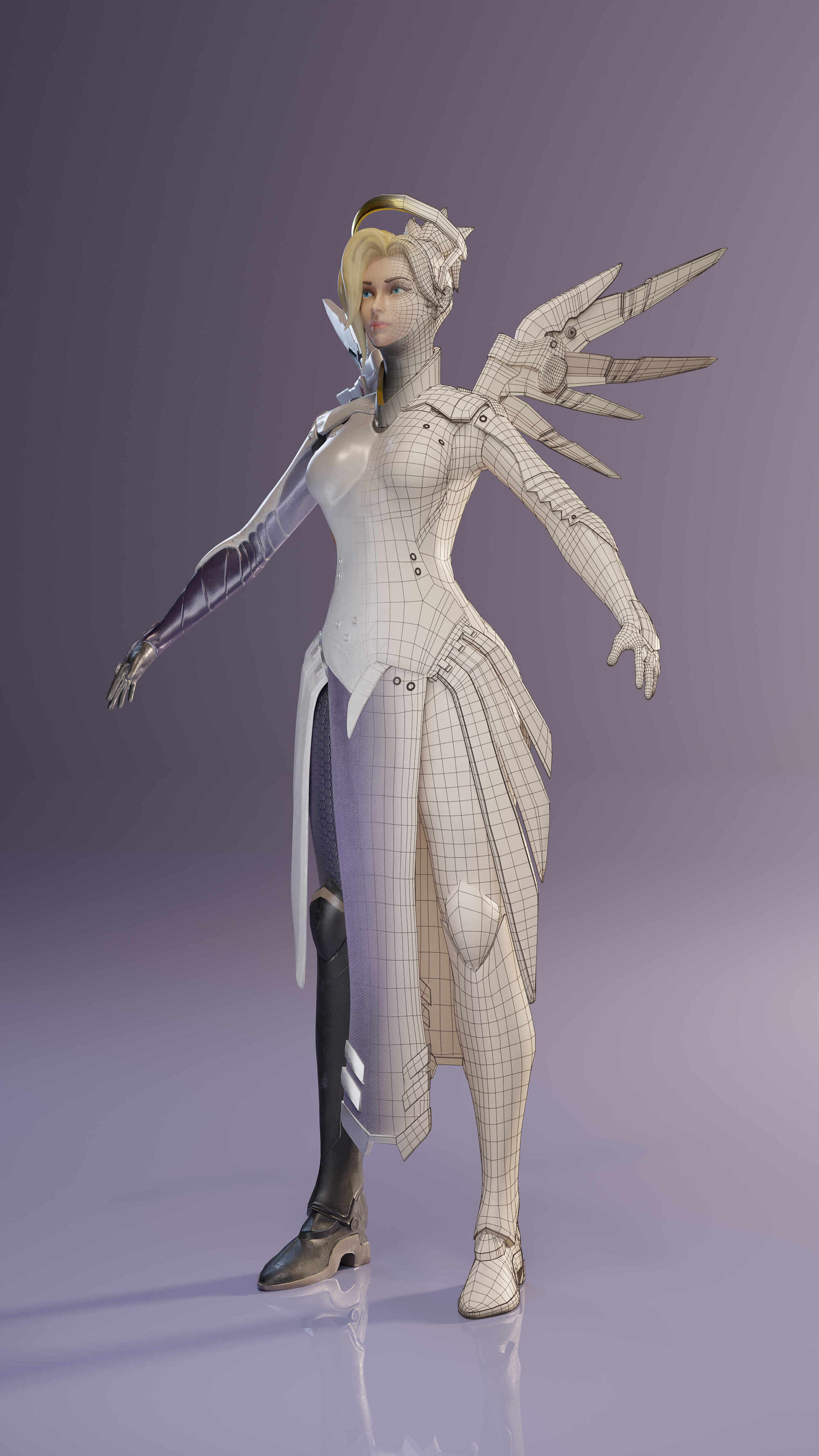 MERCY (OVERWATCH) - ZBrushCentral