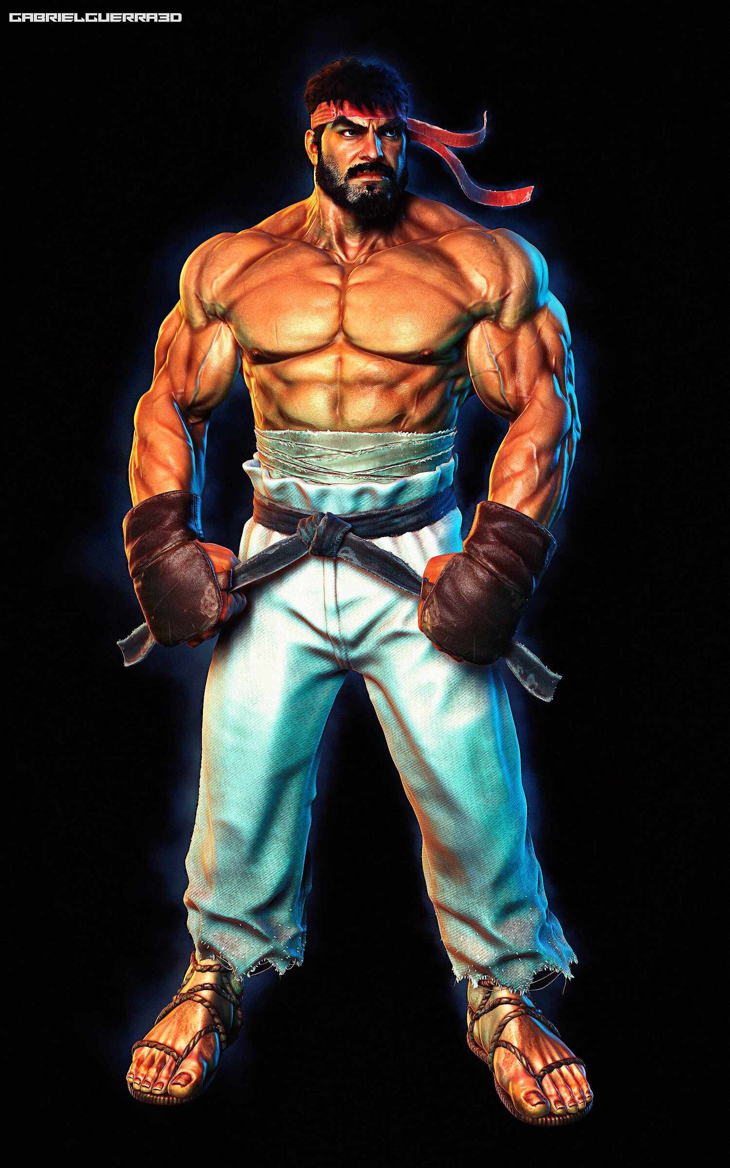 Ryu Street Fighter 6 Fanart - ZBrushCentral