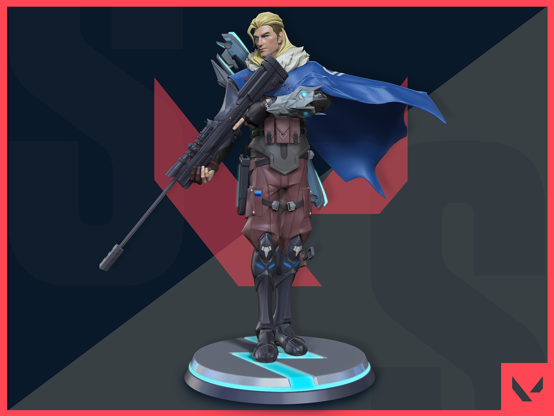 VALORANT-Sova (fan art) - ZBrushCentral