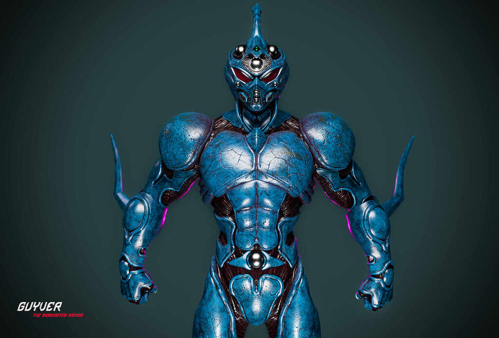 Guyver The BioBoosted Armor 2023 - ZBrushCentral