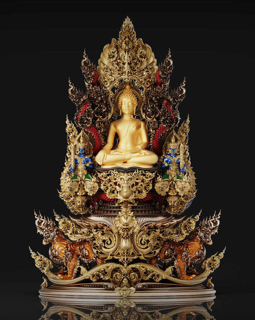 Phra Singh, Northern Siam - ZBrushCentral