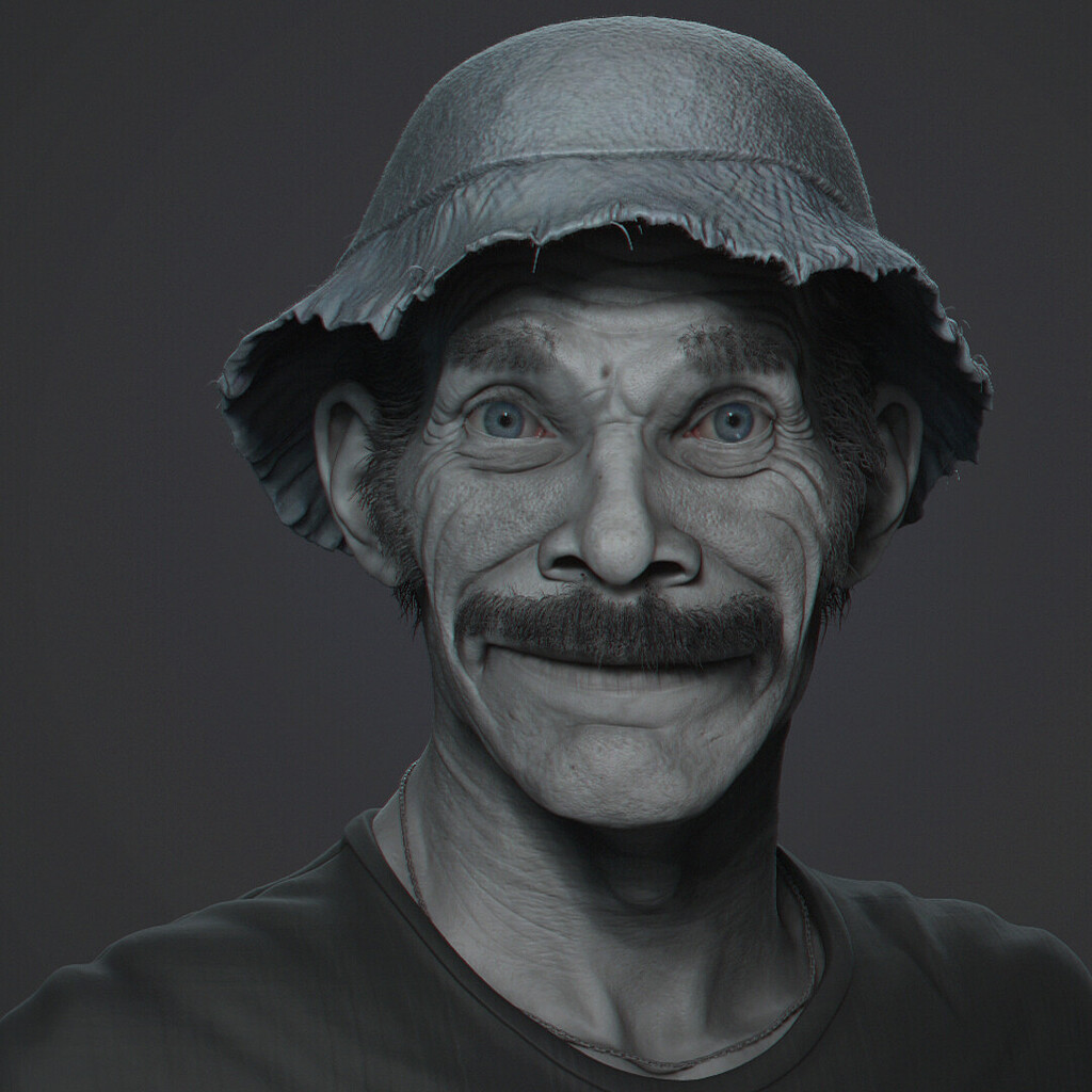 Don Ramon Portrait - ZBrushCentral