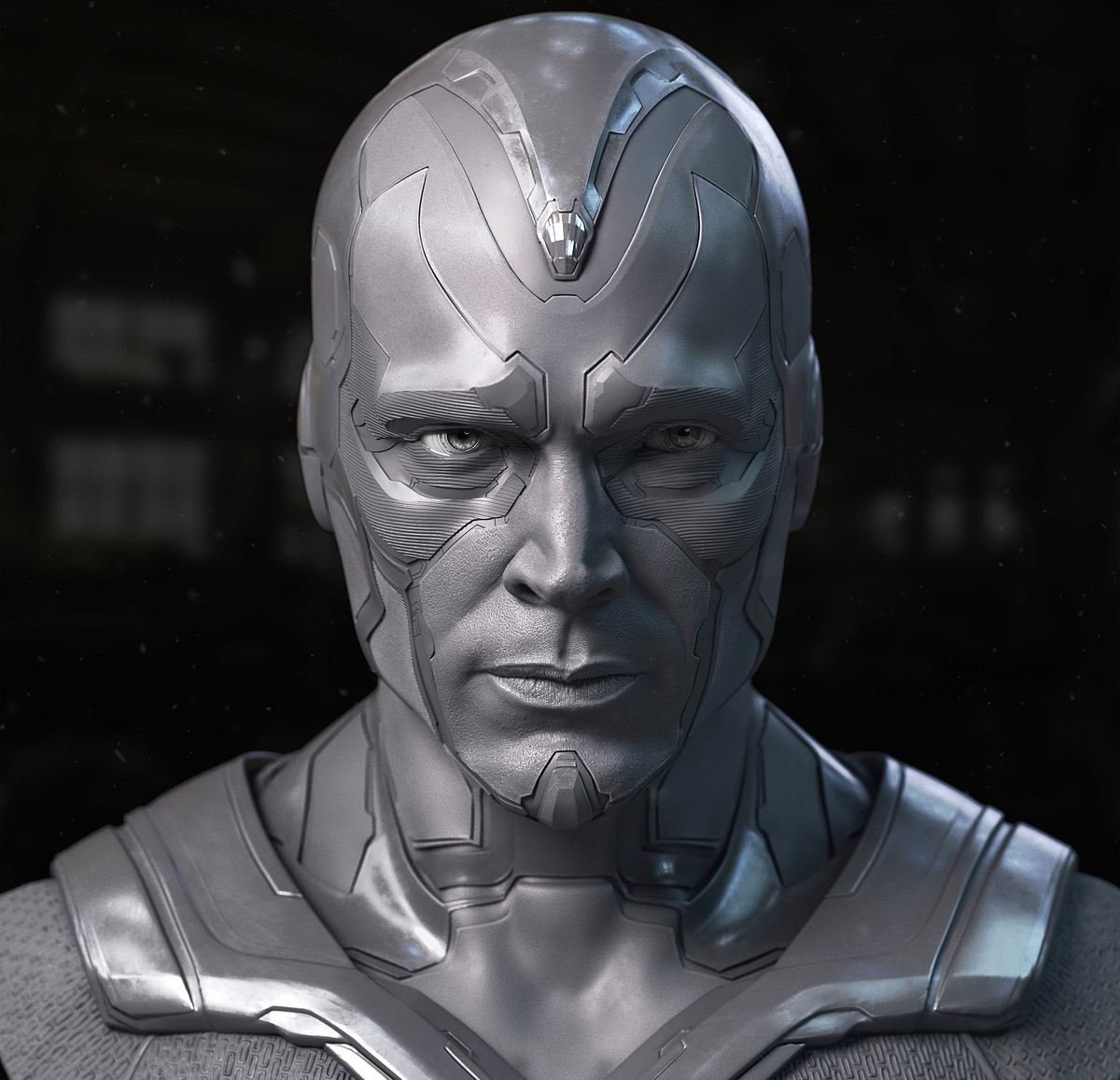 Vision Bust - ZBrushCentral